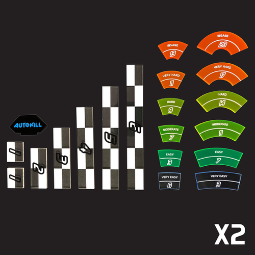 AutoKill Two Player Movement Template Set | dicemechanicgames