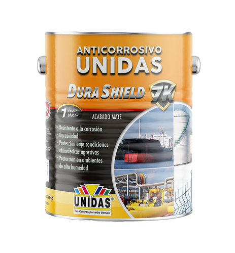Esmalte Anticorrosivo Unidas Durashield 7k | Cris Color