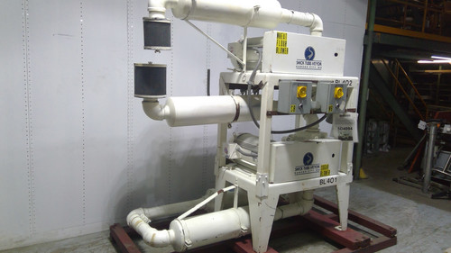 Shick Tube-Veyor Corp, Pressure/vacuum conveyor with 2 rotary lobe ...
