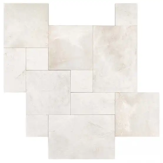 Royal Cream Leathered Marble Pavers | Mega Stone
