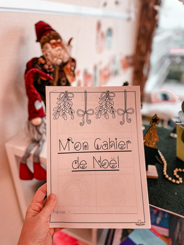 Cahier de Noël 3P | Blondy Teacher