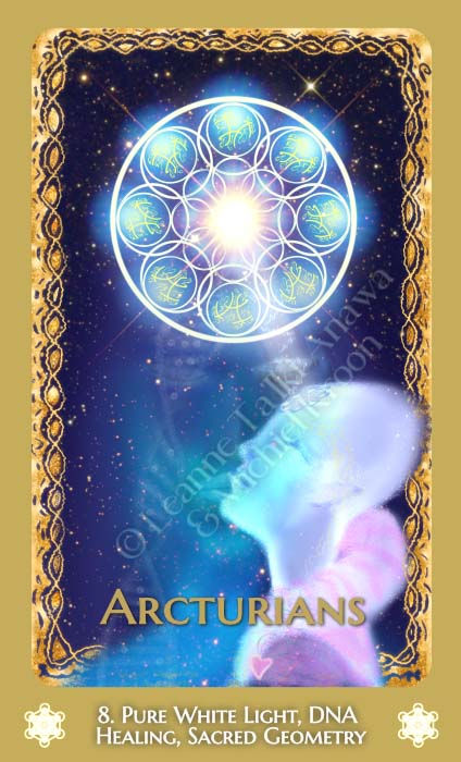 Arcturians | Lemurian Starchild Oracle Card
