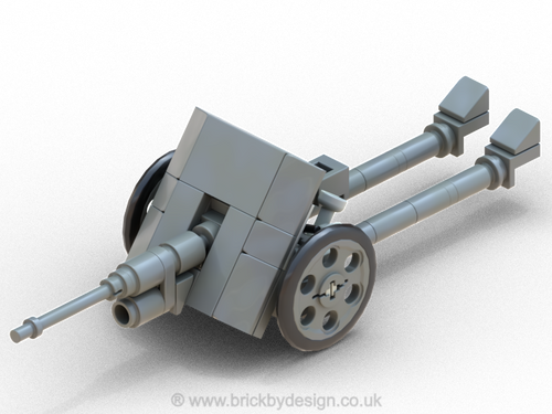 LEGO® WW2 Pak 36 Build Instructions | LEGO WW2