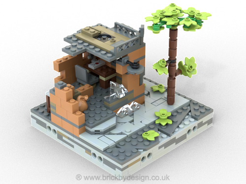 Destroyed Street | LEGO Military Vehicles & Tanks |Brick By Design