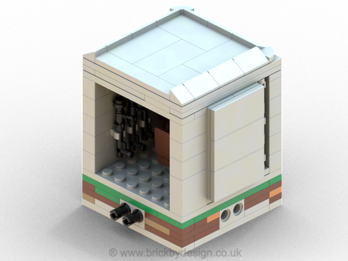 LEGO WW2 Communications Bunker Moc| Custom LEGO ® From Brick By Design