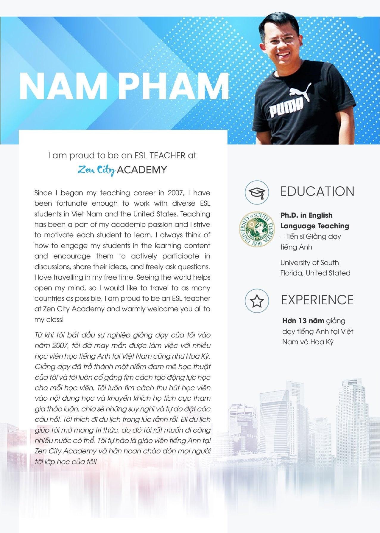Nam Pham | Zen City Foundation