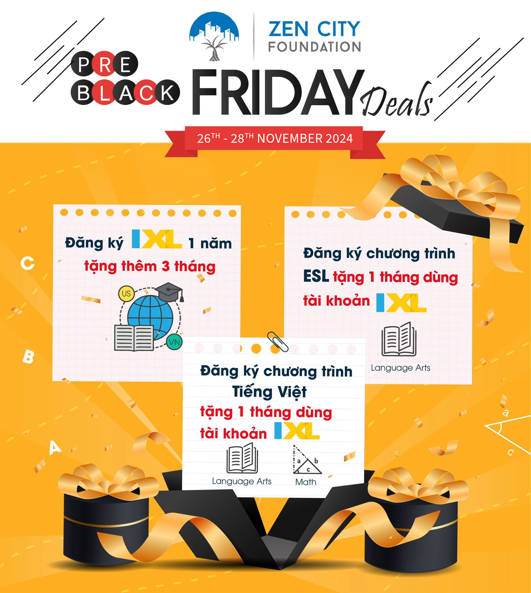 🔥🌟 PRE-BLACK FRIDAY DEALS - SIÊU ƯU ĐÃI TỪ ZEN CITY FOUNDATION! 🔥🌟 ...