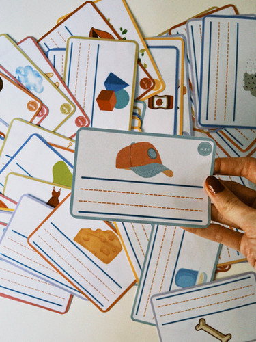 Tarjetas de escritura (ortografia arbitraria) | Psique&Meraki