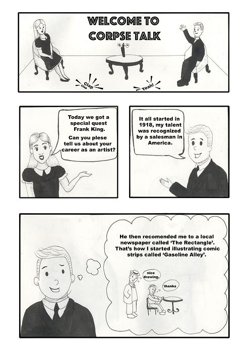 Corpse Talk | Cartoon&Comic Arts