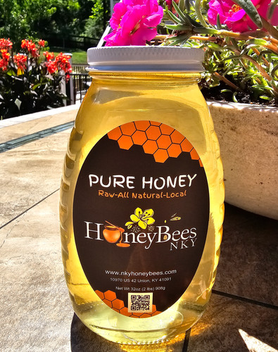 Pure Honey 32 oz (2 lbs) 908g | Nky Honey Bees