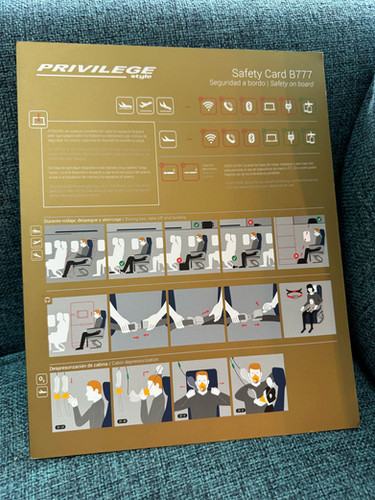Privilege Style B777 Safety Card | Doors2Manual