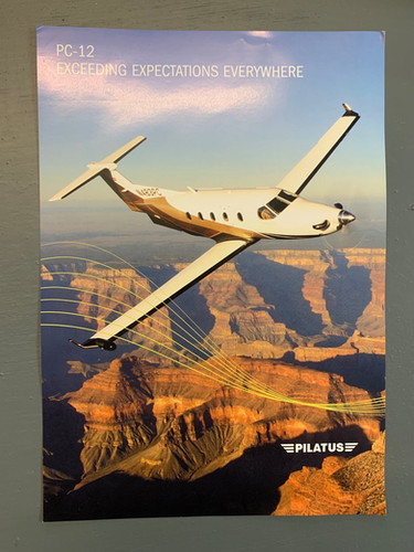 PC-12 EXCEEDING EXPECTATIONS EVERYWHERE information card | Doors2Manual