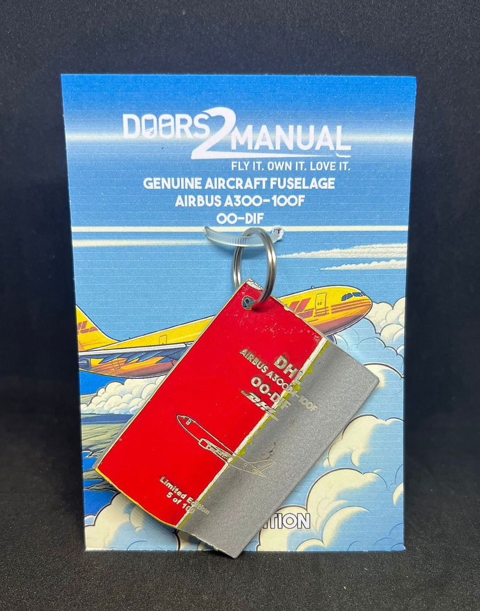 Aircraft Key Rings/Tags | Doors2Manual