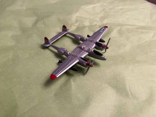 P-38 lightning dyna flites diecast model | Doors2Manual