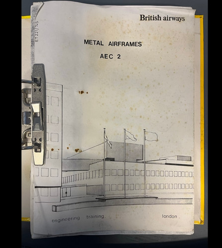 British airways metal airframes AEC 2 booklet | Doors2Manual