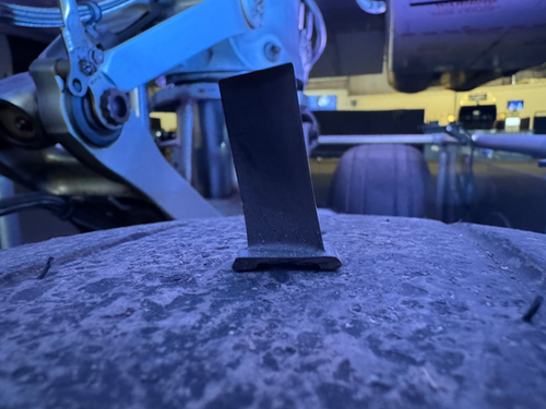 RAF Panavia Tornado Rolls Royce RB199 jet engine vane | Doors2Manual