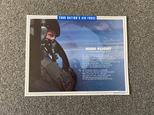 HIGH FLIGHT poster | Doors2Manual