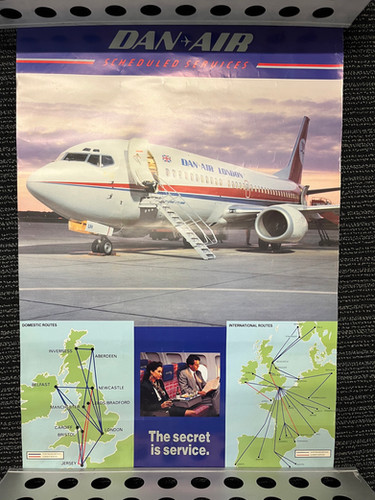 Dan Air Original Poster | Doors2Manual