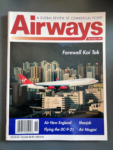 Airways Magazine November 1998 | Doors2Manual