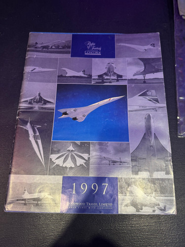 Goodwood Concorde flights of fantasy travel brochure 1997 | Doors2Manual