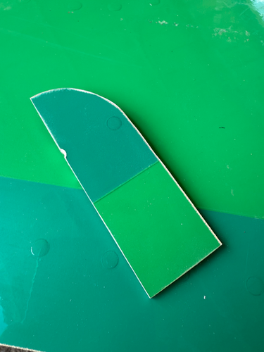 Aer Lingus A320 EI-CVC fuselage skin off cut | Doors2Manual