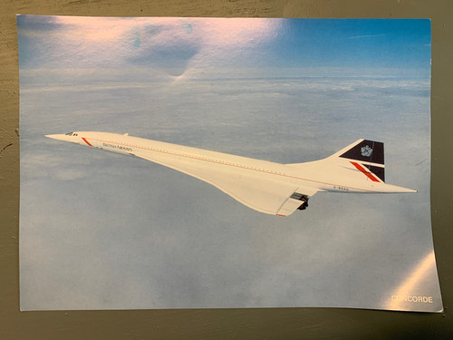 British Airways Concorde A4 picture | Doors2Manual