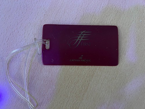 Cathay Pacific Bag Tag | Doors2Manual