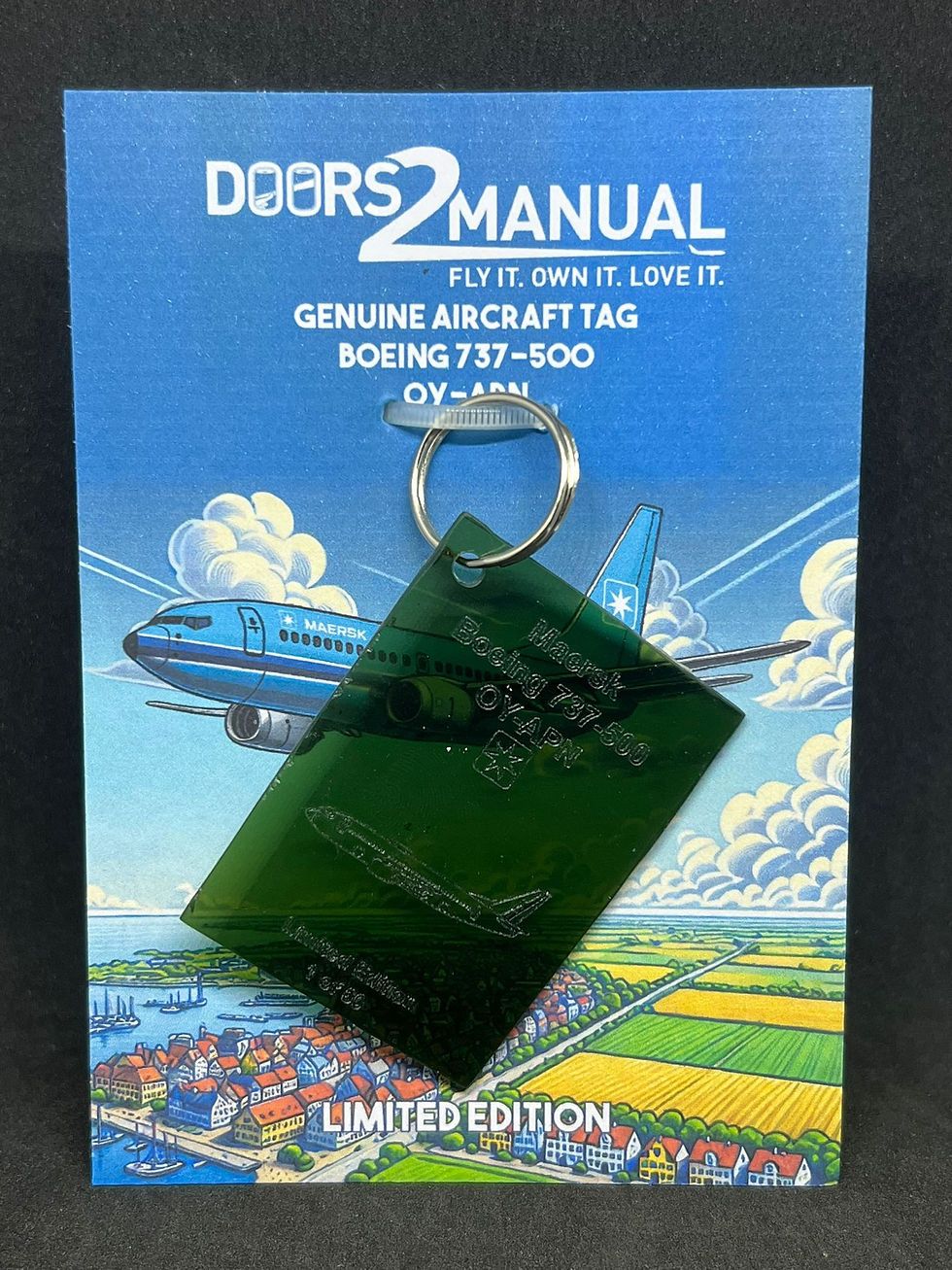 Aircraft Key Rings/Tags | Doors2Manual
