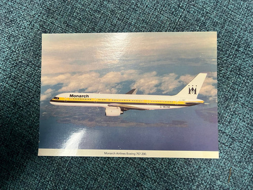 Monarch 757 Postcard | Doors2Manual
