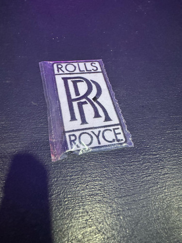 Rolls Royce Patch Badge | Doors2Manual