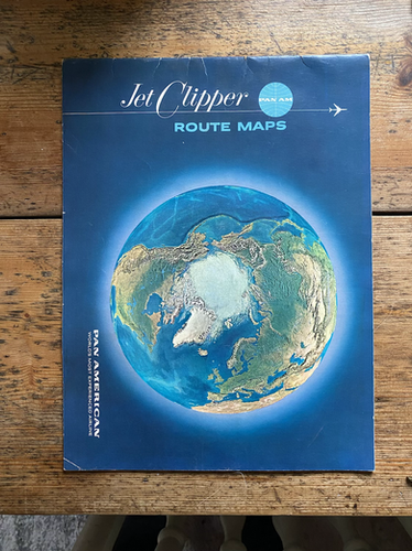 Pan Am Jet Clipper Route Maps | Doors2Manual