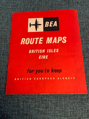 BEA Route Maps - British Isles/Eire | Doors2Manual