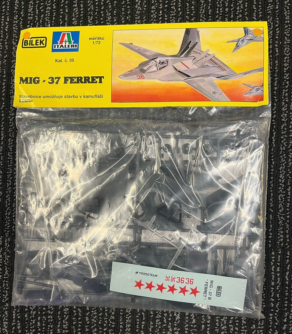 Bilek MIG 37 ferret 1/72 model | Doors2Manual