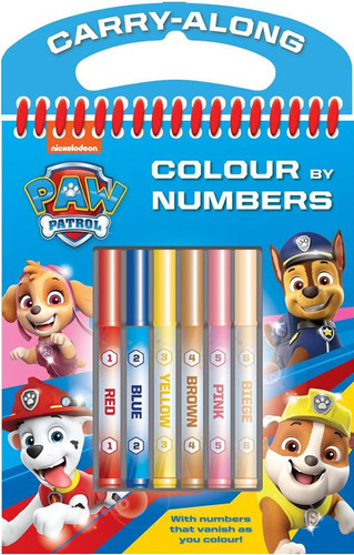 PAW PATROL COLOUR BY NUMBERS | Next Chapter Ltd.