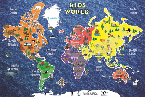 PEEL AND STICK MAP SMALL | Next Chapter Ltd.
