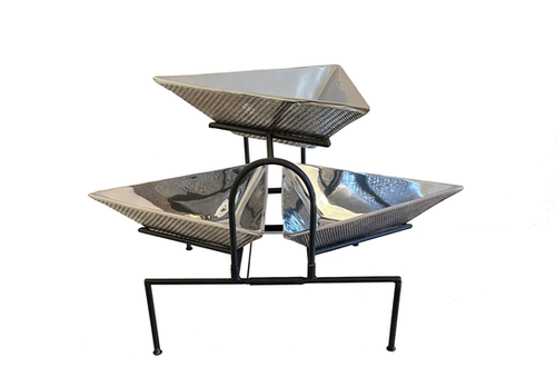 Triple Triangle Bowl Stand | cheffield