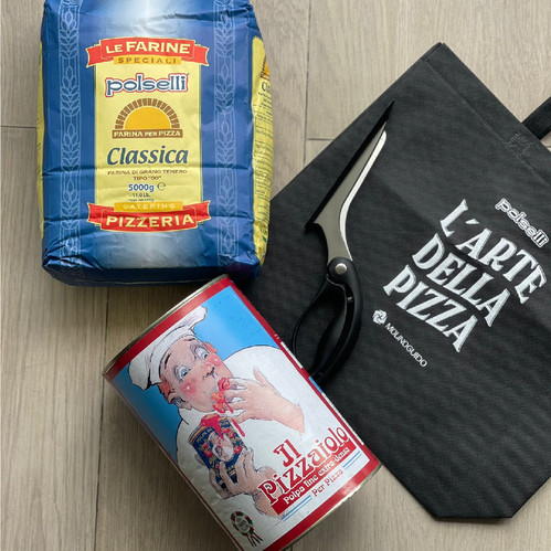 1 harina Polselli Classica 5 kg + 1 Il Pizzaiolo + 1 tijera | Molino Guido