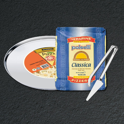 1 harina Polselli Classica 1 kg + asadera + pinza | Molino Guido