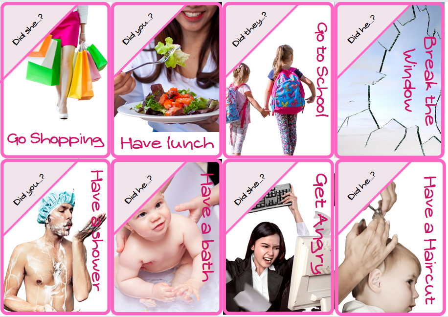 Past Simple Common Verb Noun Collocations