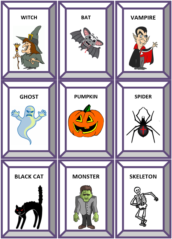 Halloween - Vocabulary