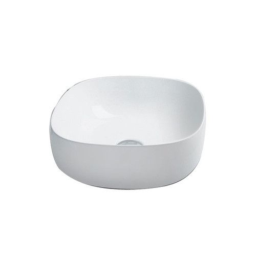 ACL - Gloss White Square Curved Counter Top Basin #34 | TFB Centre