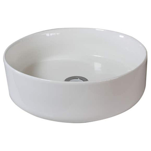 Eden Gloss White Round Benchmount Basin #26 | TFB Centre