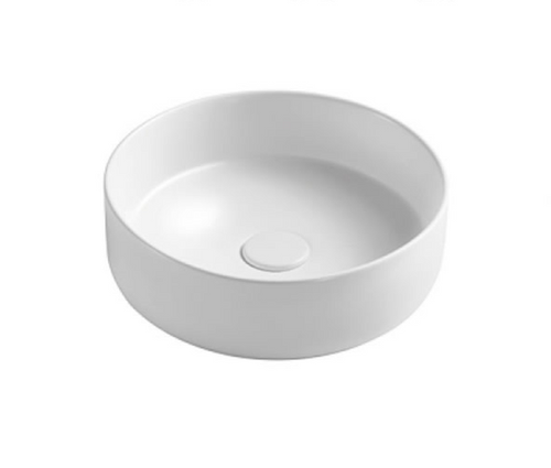 BNK Matte White Round Countertop Basin #8 | TFB Centre