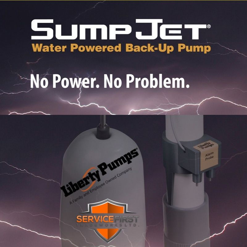Water Powered Back-Up Pump!