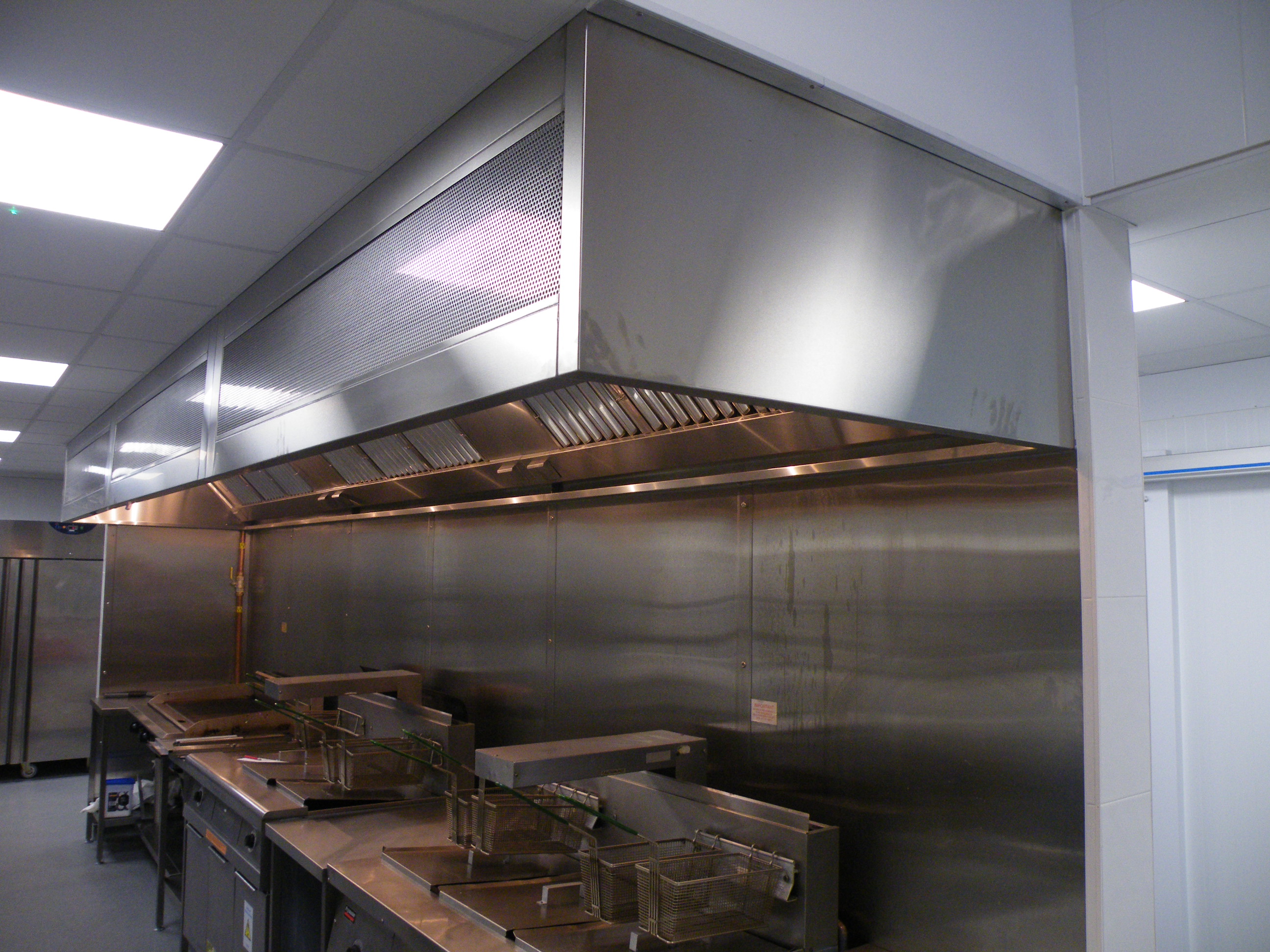 Commercial Kitchen Cooker Hoods, UK Manufactured