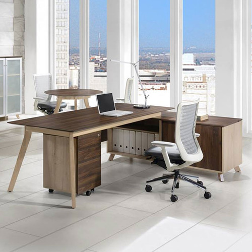 PX7 - Director desk with side cabinet | Brownbox.my