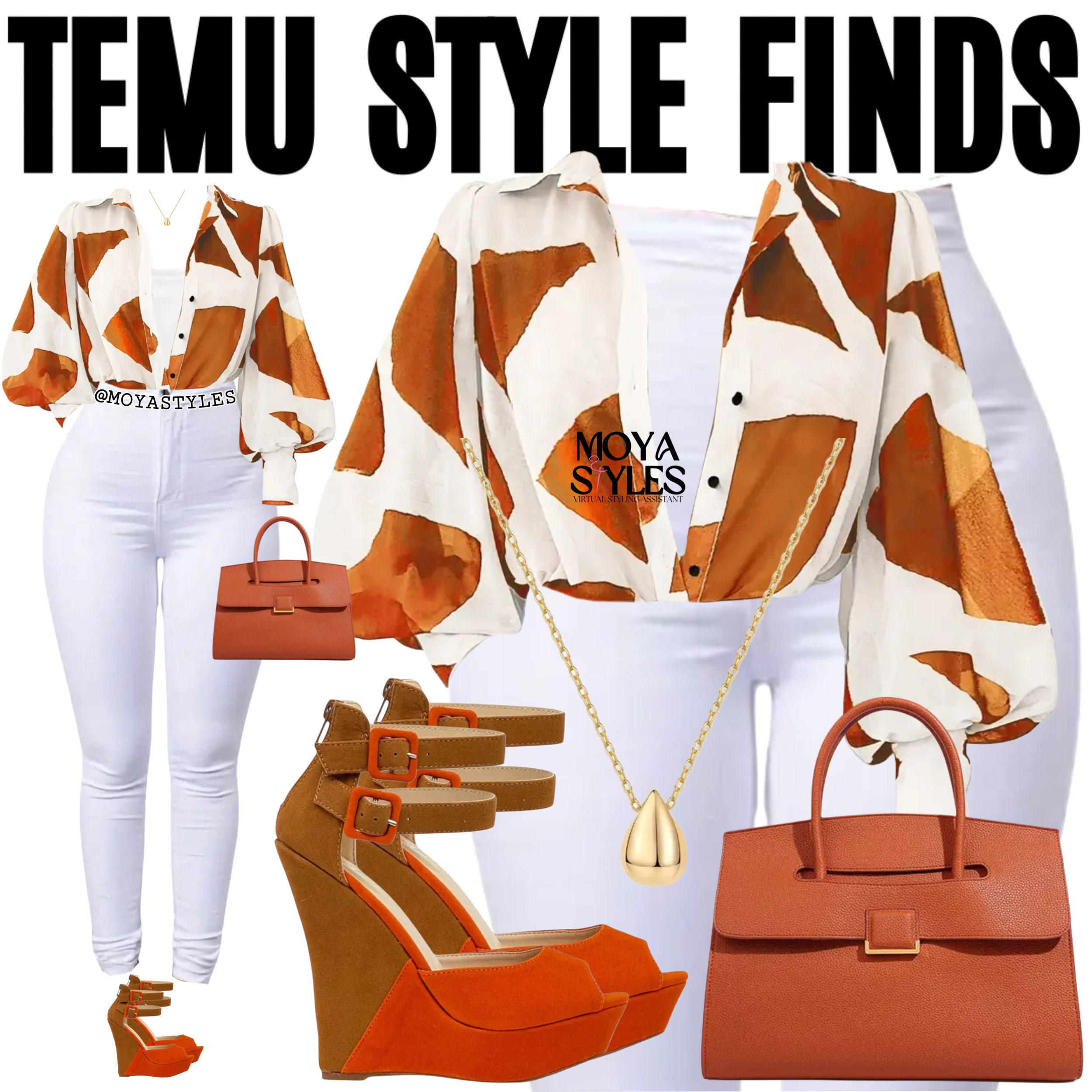 Temu Style Finds: For The Wedge Heel Lovers