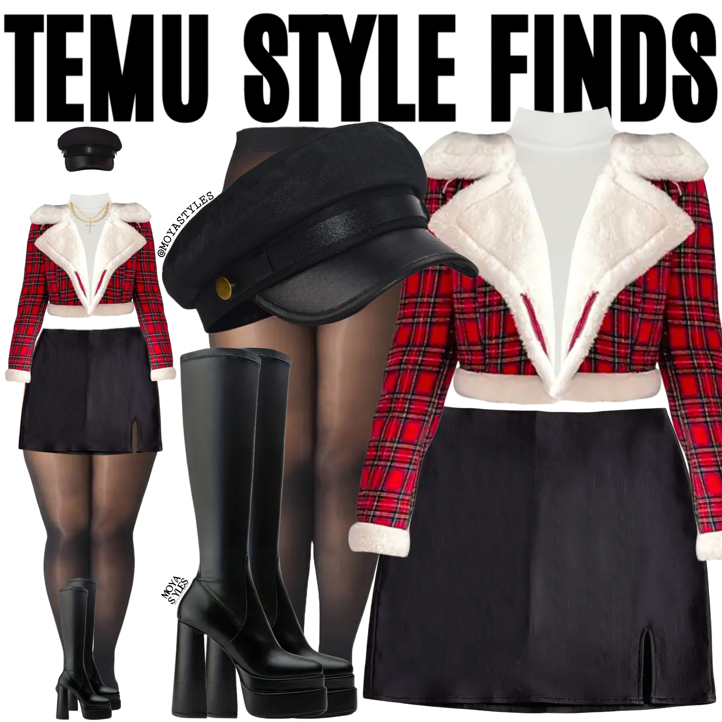 TEMU STYLE FINDS: PLAID AND BOLD LAYERS