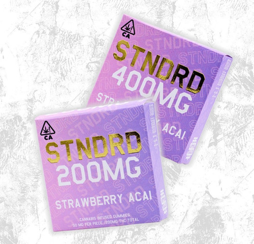 STNDRD Cannabis Infused Gummies - Strawberry Acai - 200mg | Cannabis ... STNDRD Cannabis Infused Gummies - Strawberry Acai - 200mg | Cannabis ...