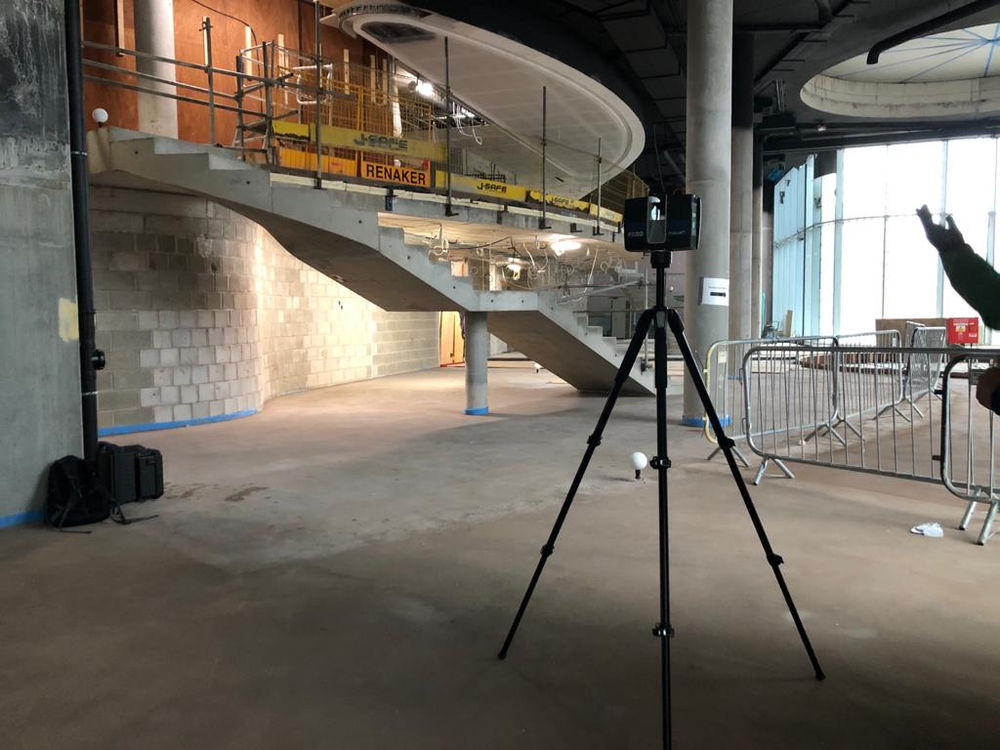 3D Survey of Lobby for Balustrade Design at North Tower Central Manchester